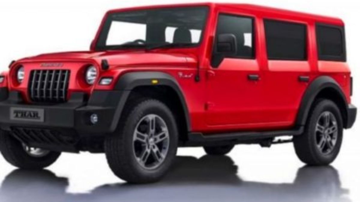 Mahindra Thar 5-door interiors, seating layout revealed, may launch on ...