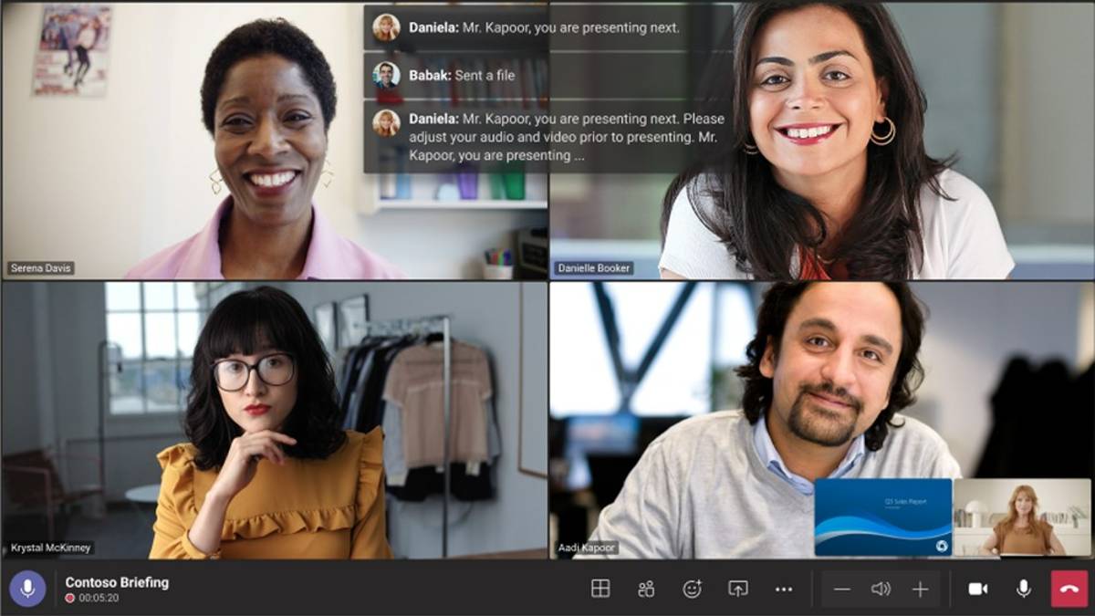 Microsoft Teams gets chat bubbles, 4K display support and more