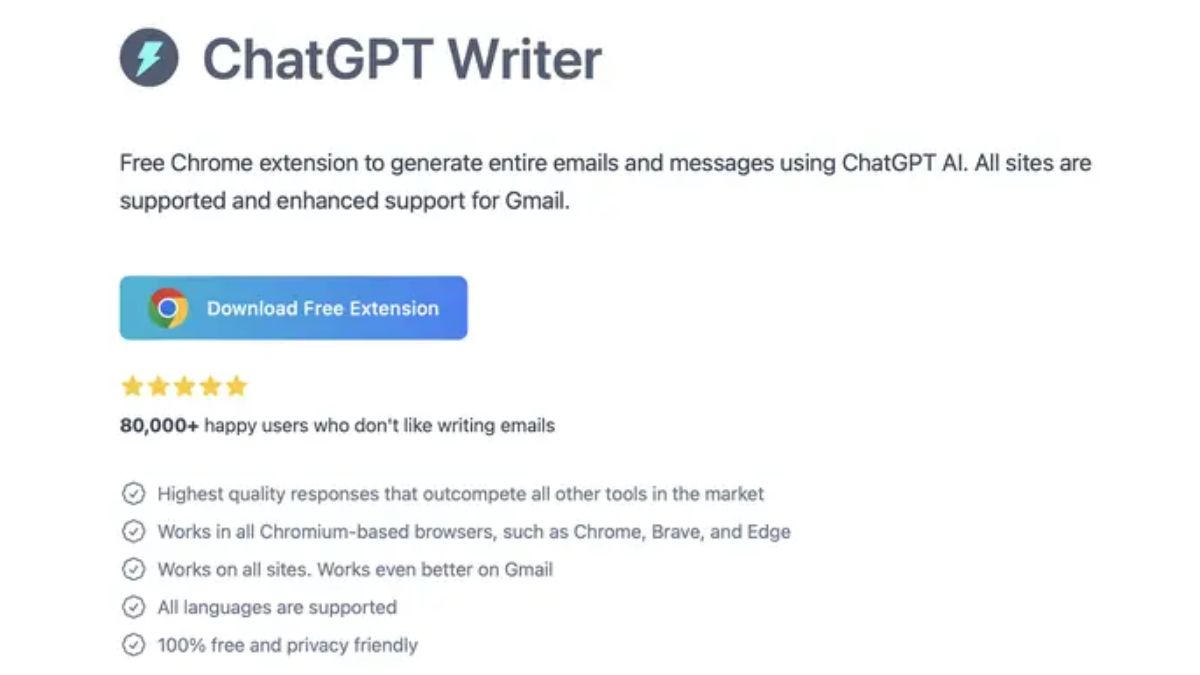 Top 5 ChatGPT extensions for Google Chrome