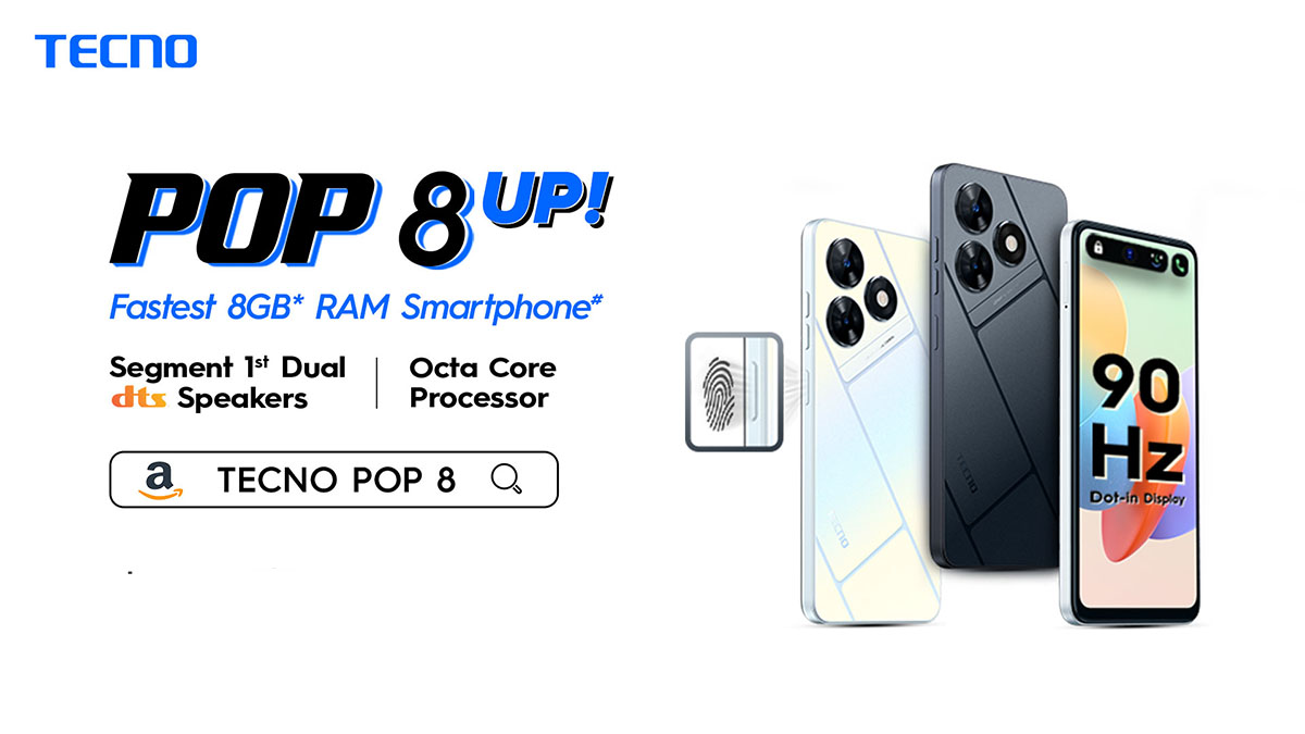 Tecno Pop 8 with Dynamic Island unveiled: Top features