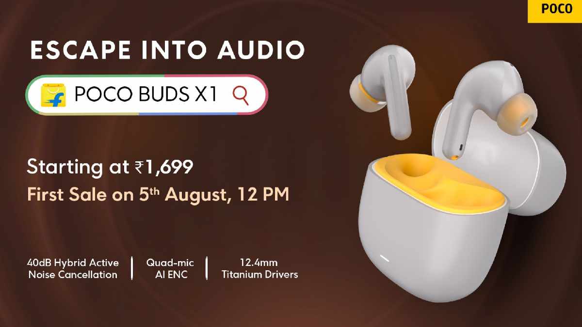 Poco Buds X1 affordable TWS earbuds launched in India