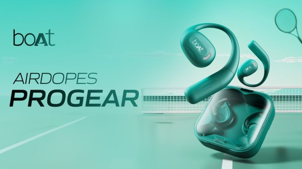 boAt Airdopes ProGear open-ear earbuds launched